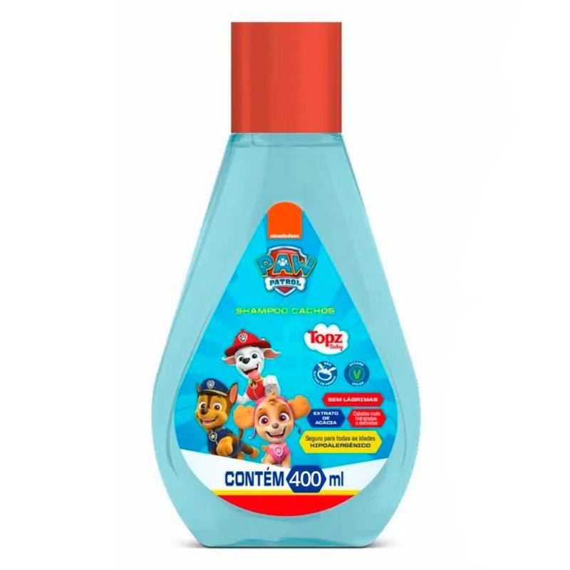 Shampoo Infantil Topz Baby Patrulha Canina Cachos 400ml - Shampoo ...