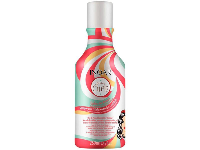 Shampoo Inoar Argan Infusion Cachos Perfeitos - 500ml - Shampoo ...