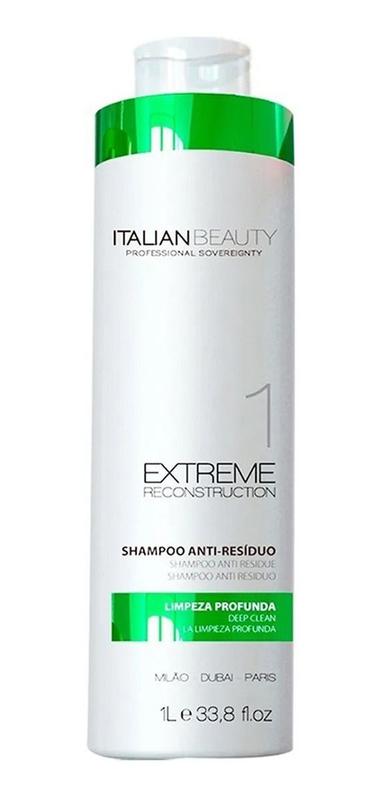 Shampoo Italiano Limpeza Profunda 1000 Ml Tratamento Capilar - Italian ...