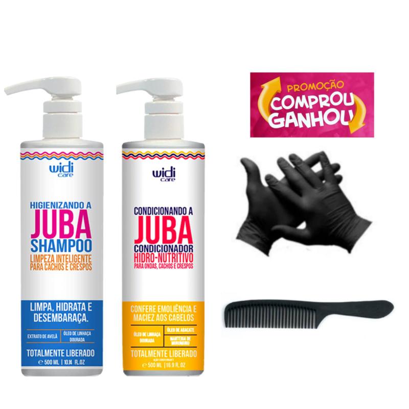 Shampoo Juba + Condicionador Juba Widi Care - Kit Shampoo e ...