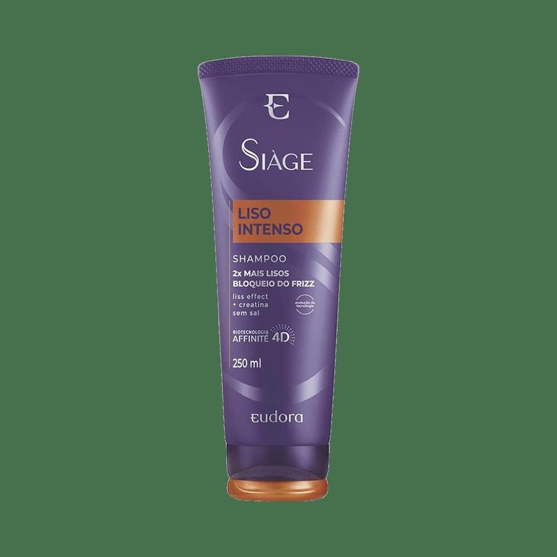 Shampoo Liso Intenso Siage 250ml Eudora - Shampoo - Magazine Luiza