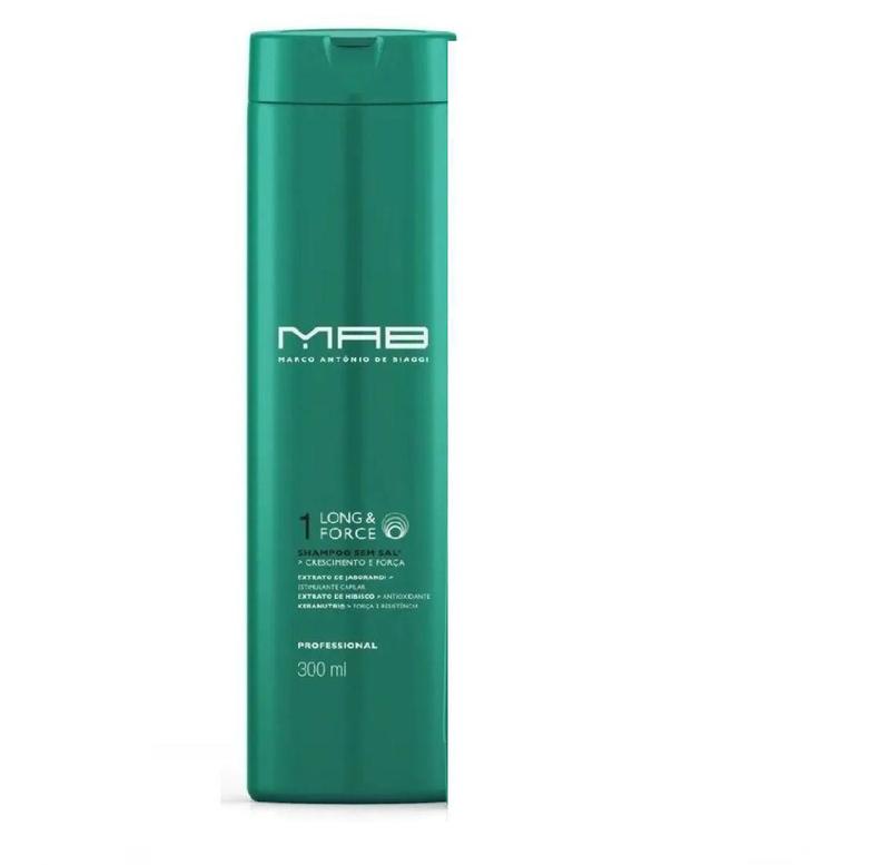 Shampoo MAB Marco Antônio de Biaggi Long e Force - 300ml - Shampoo ...