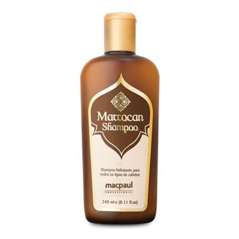 Shampoo Marrocan Macpaul 240Ml - Shampoo - Magazine Luiza