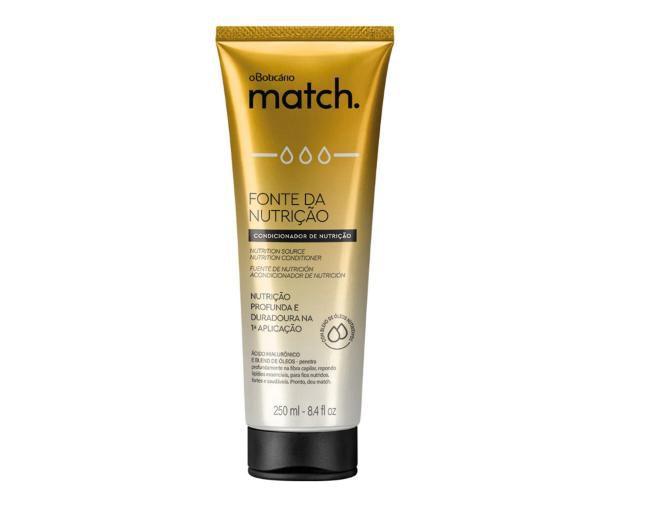 Shampoo Match Fonte da Nutrição, 250ml - Outros Livros - Magazine Luiza