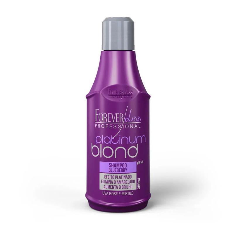 Shampoo Matizador Platinum Blond Forever Liss 300ml Shampoo