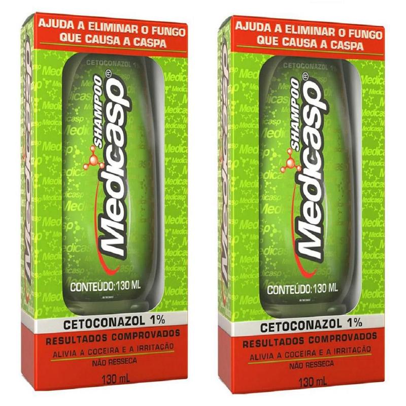 Shampoo Medicasp Kit 2X130Ml Anticaspa Coceira Irritação - Genomma ...