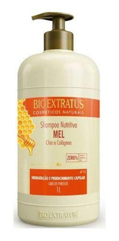 Shampoo Mel Bio Extratus Preenchimento De Fios Porosos 1 Lt - Shampoo ...