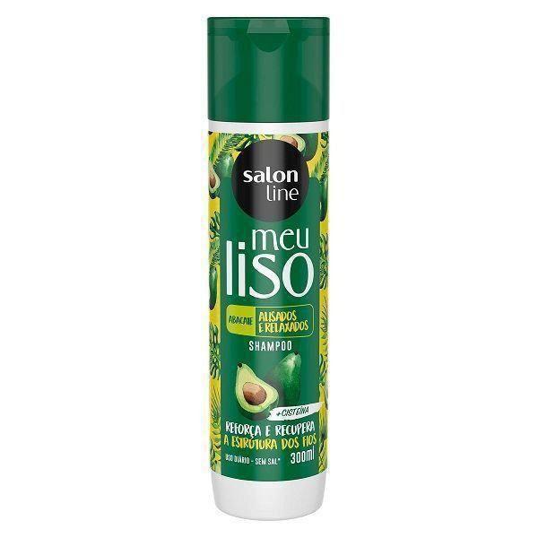 Shampoo Meu Liso Alisado E Relaxado - Salon Line - 300Ml - Shampoo ...