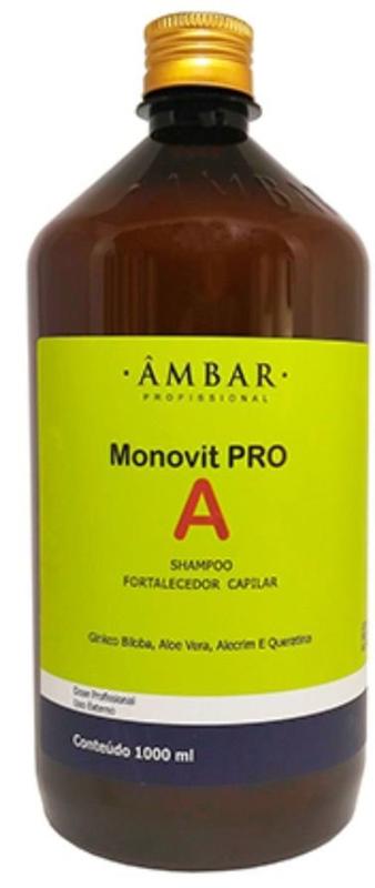 Shampoo monovit pro a 1 lt - Âmbar - Shampoo - Magazine Luiza