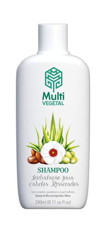 Shampoo Multi Vegetal Vegano natural 240 ml - Shampoo Sustentável ...