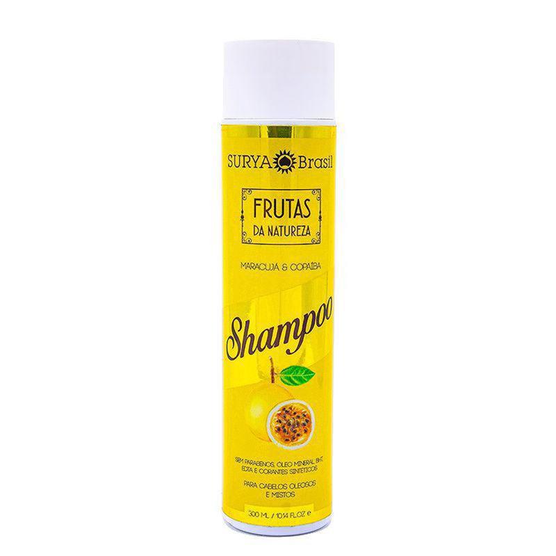 Shampoo Natural e Vegano Maracujá e Copaíba Frutas da Natureza 300ml ...