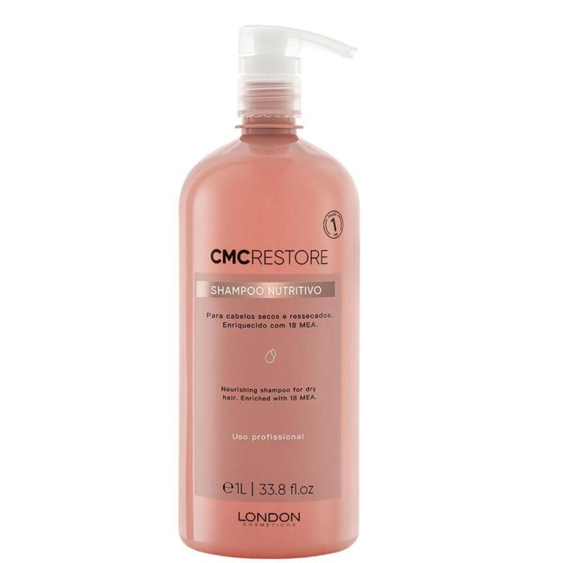 Shampoo Nutritivo CMC Restore 1 L London Cosméticos - Shampoo ...