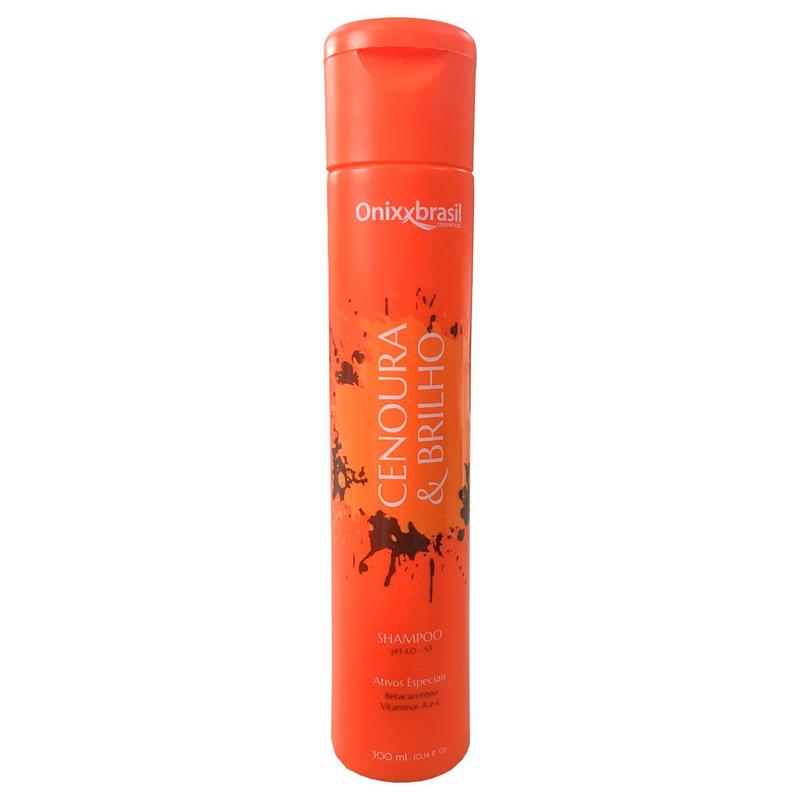 Shampoo Onixx Brasil Cenoura E Brilho 300ml - Shampoo - Magazine Luiza