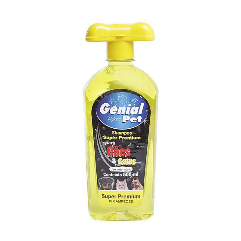 Shampoo Premium Genial Pet 500ml - Shampoo e Condicionador para ...