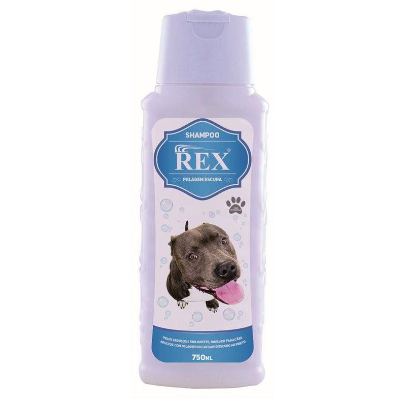 Shampoo Rex Pelagem Escura 750m - Shampoo e Condicionador para Cachorro ...