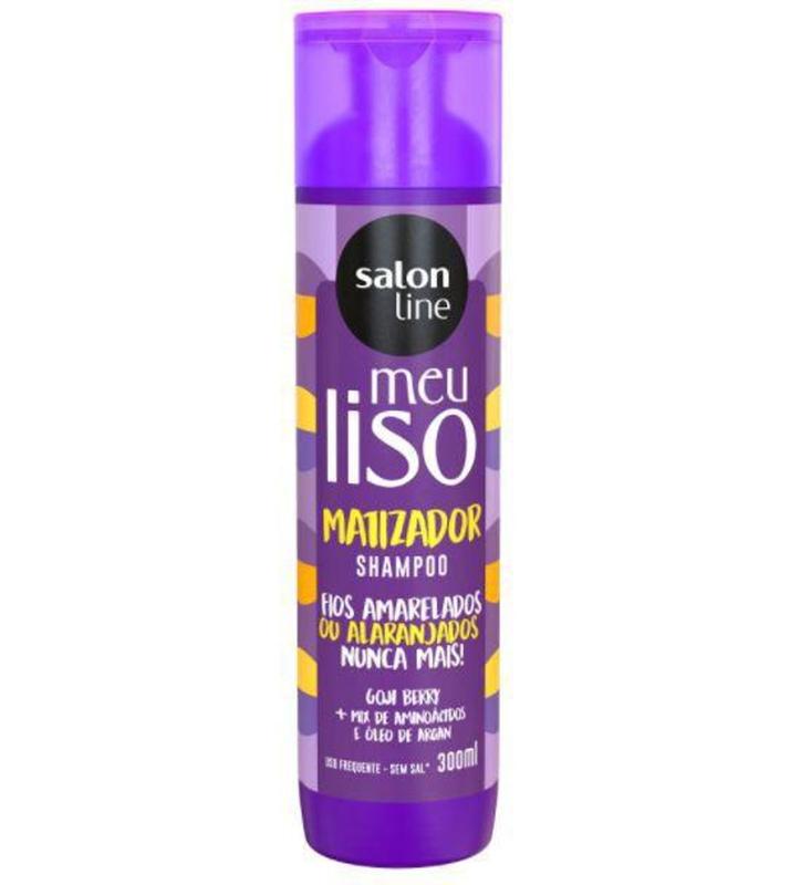 Shampoo Salon Line Meu Liso Loiro Matizado 300Ml - Shampoo - Magazine Luiza