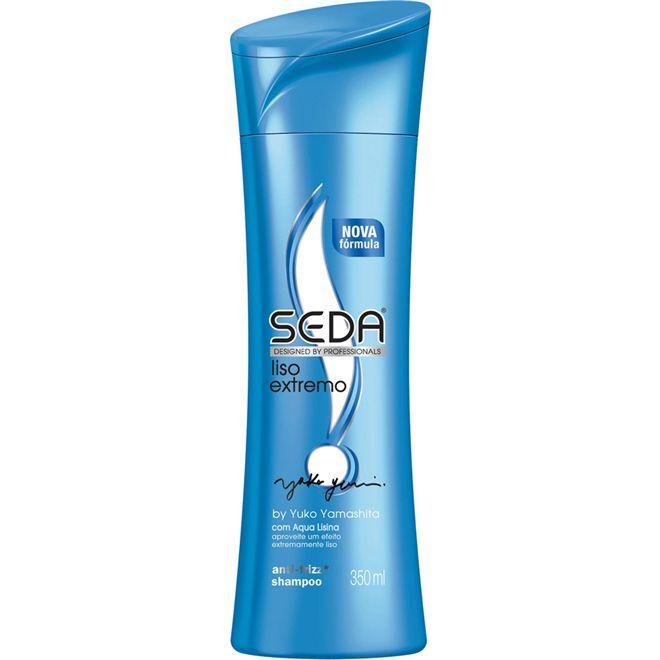 Shampoo Seda Liso Extremo - 350ml - Unilever - Shampoo - Magazine Luiza