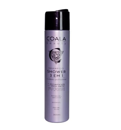 Shampoo shower 3 em 1 300ml - coala beauty - Shampoo - Magazine Luiza