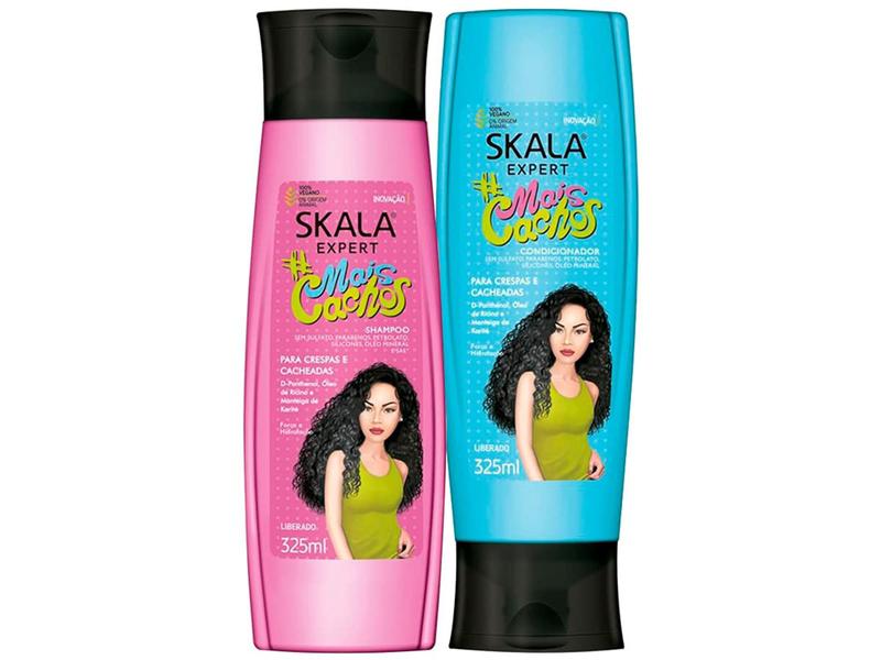 Shampoo skala - Cabelos cacheados skala - Shampoo - Magazine Luiza