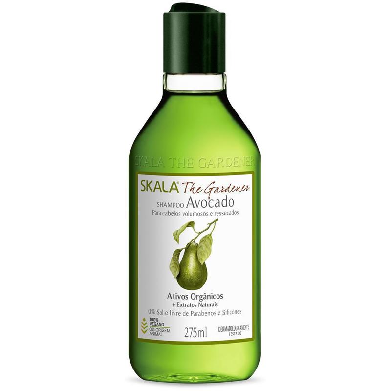 Shampoo skala the gardener avocado - 275ml - Shampoo - Magazine Luiza