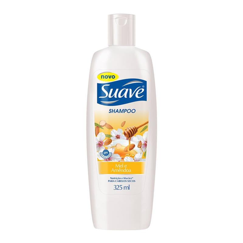 Shampoo Suave Mel e Amêndoa com 325ml - Shampoo - Magazine Luiza