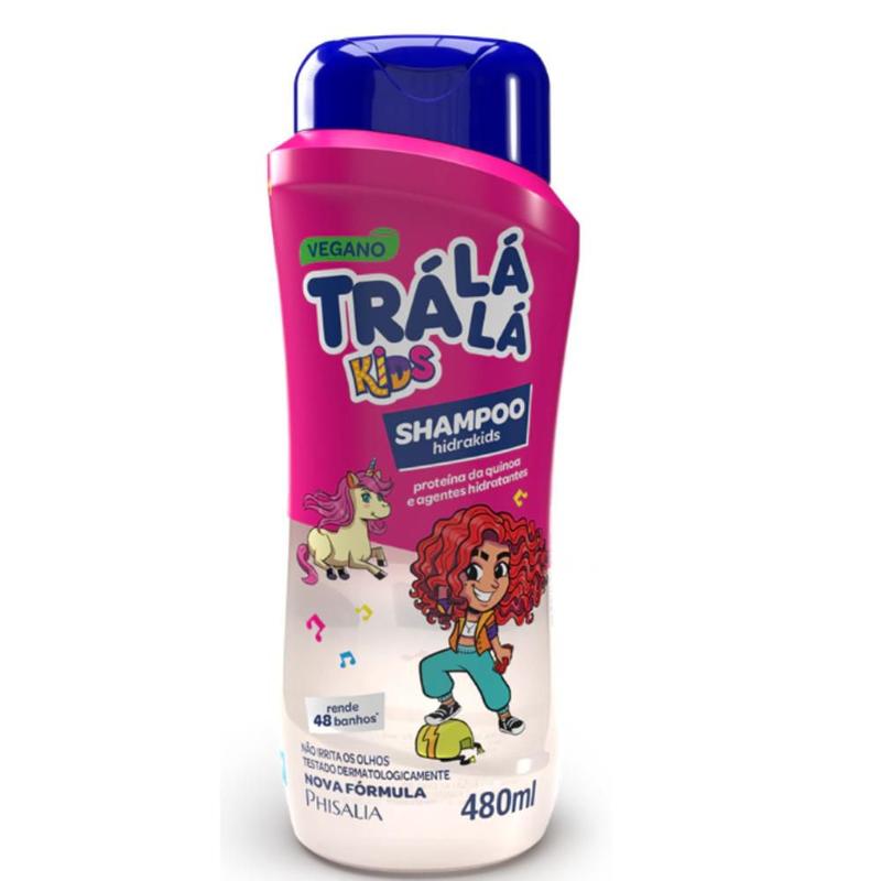Shampoo Tra La La Kids Hidrakids Vegano Fr X 480ML - Phisalia - Shampoo ...