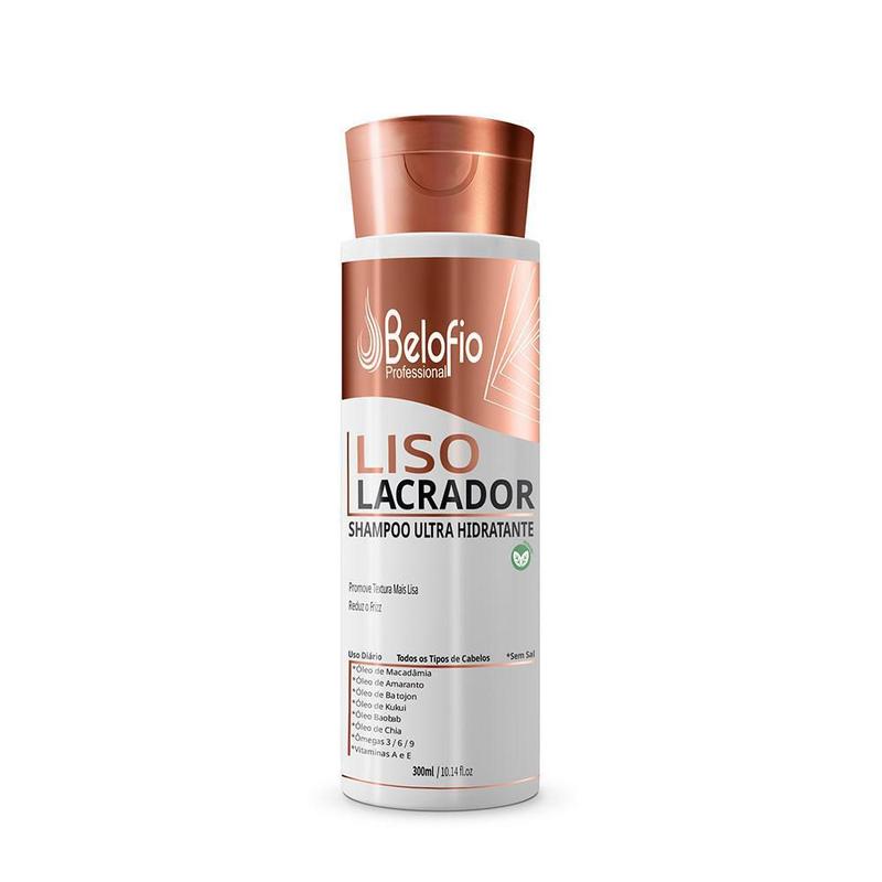 Shampoo Ultra-Hidratante Liso Lacrador Belofio 300Ml - Belofio Professional - Shampoo - Magazine ...