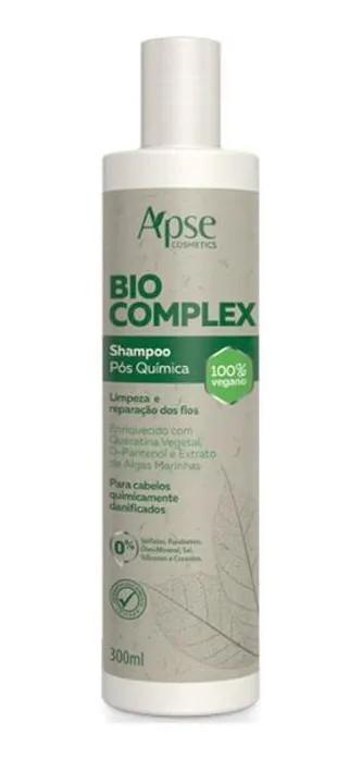 Shampoo Vegano Reconstrutor Bio Complex 300ml - APSE - Shampoo ...