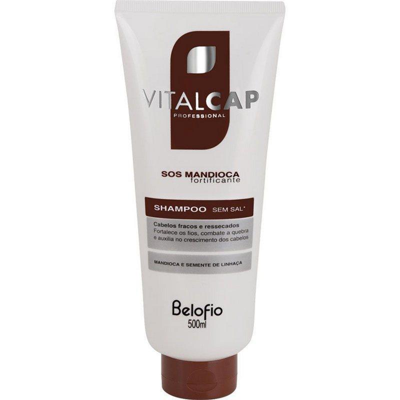Shampoo VitalCap SOS Mandioca 500mL - Shampoo - Magazine Luiza