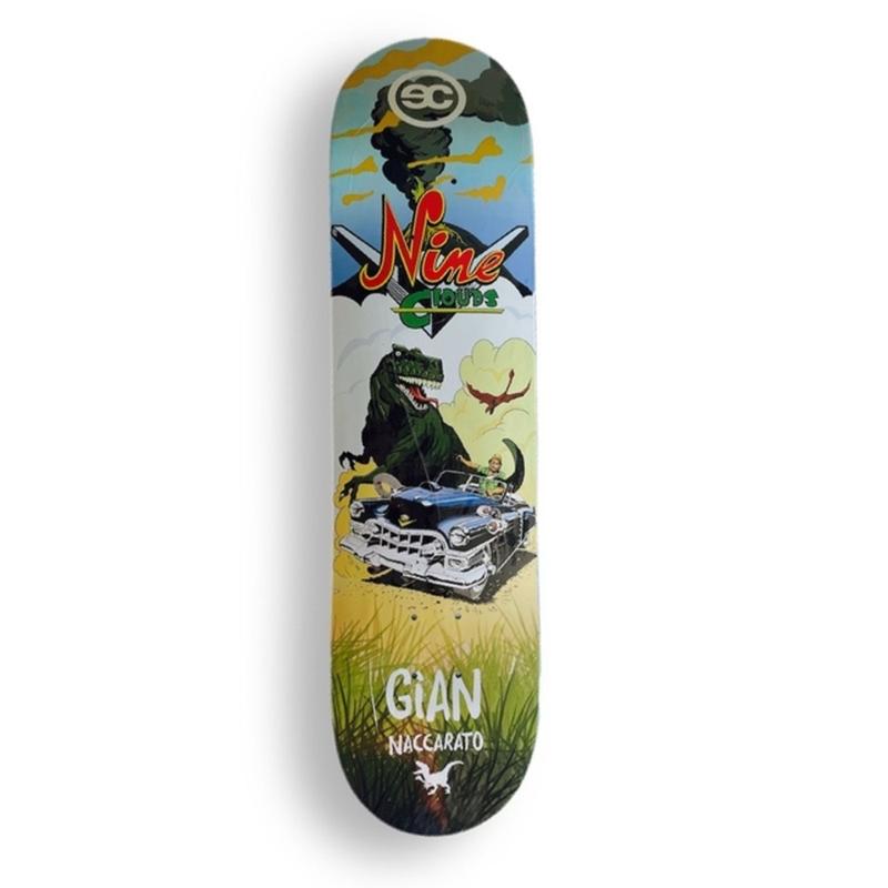 Shape NINECLOUD 7.75" Gian Naccarato Hard Maple - Shape de Skate ...