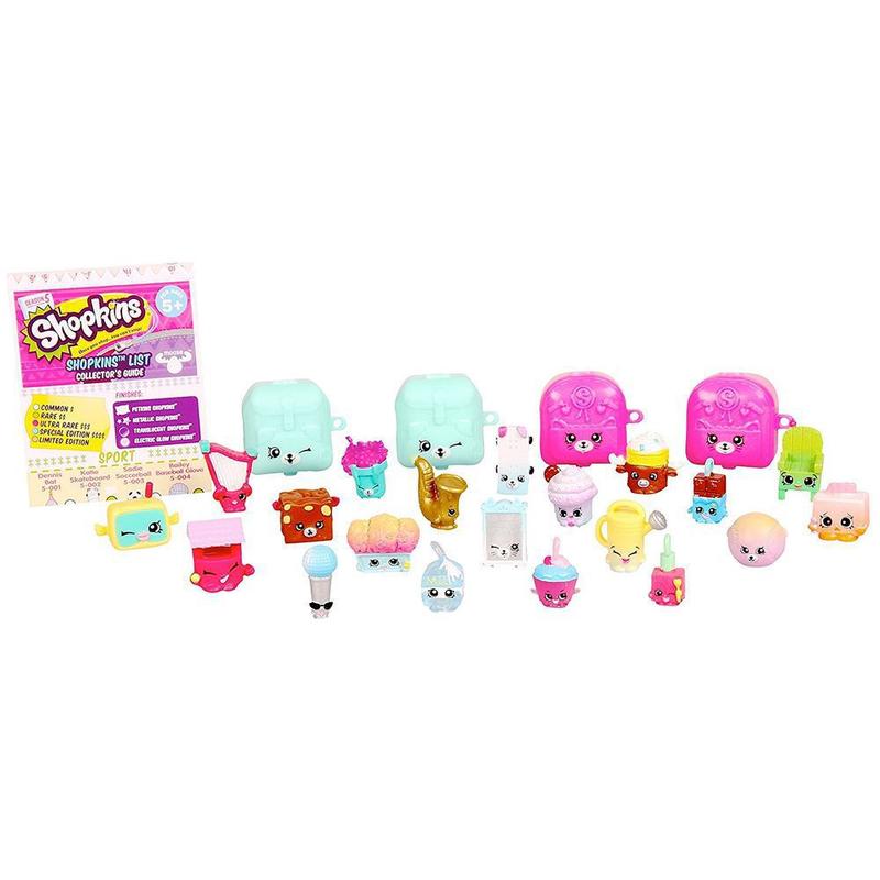 Shopkins Mega Kit 20 Shopkins e 4 Mochilinhas - Série 5 - DTC ...