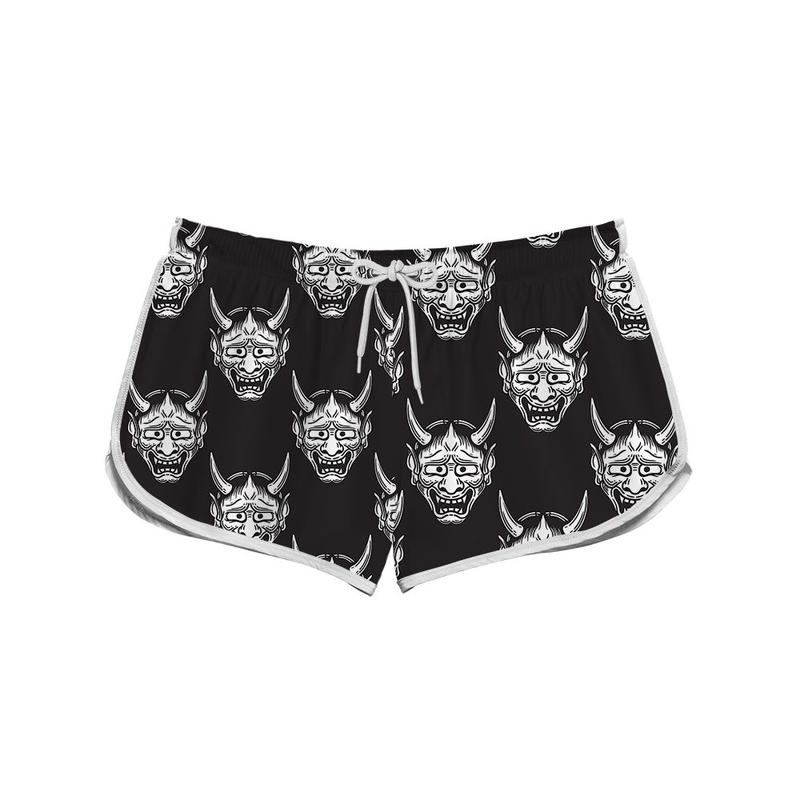 Short Dia A Dia Com Cordão Leve Feminino TSM Tactel Monstro De Chifres ...