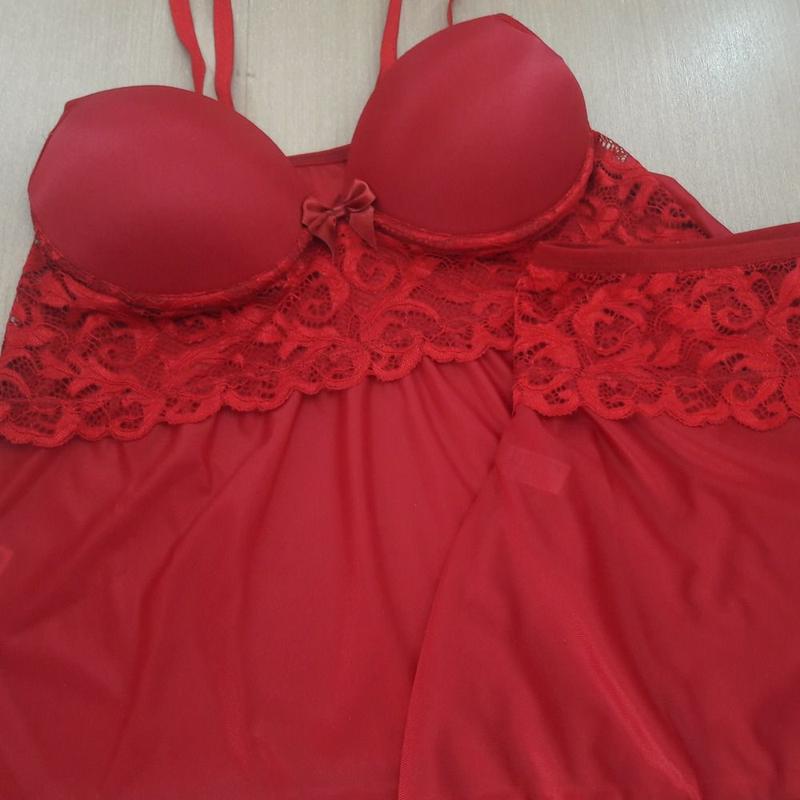 Short Doll Rendado com Bojo - C7910 - MTX Lingerie - Baby Doll / Short ...