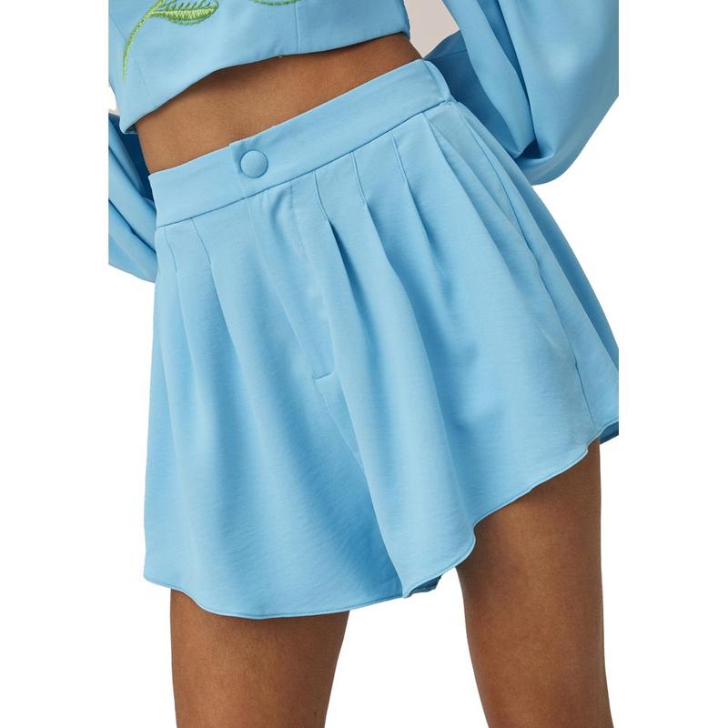 Short Lança Perfume Evasê V23 Azul Feminino - Short Feminino - Magazine ...