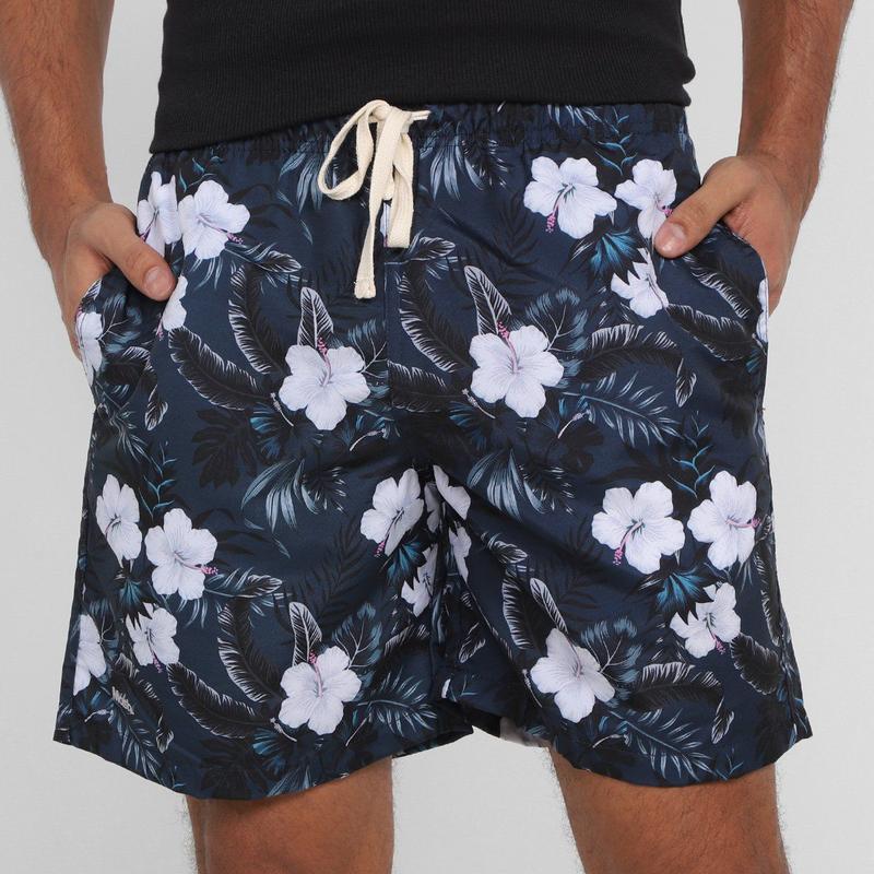 Short Mash Hibisco Masculino - Short Masculino - Magazine Luiza
