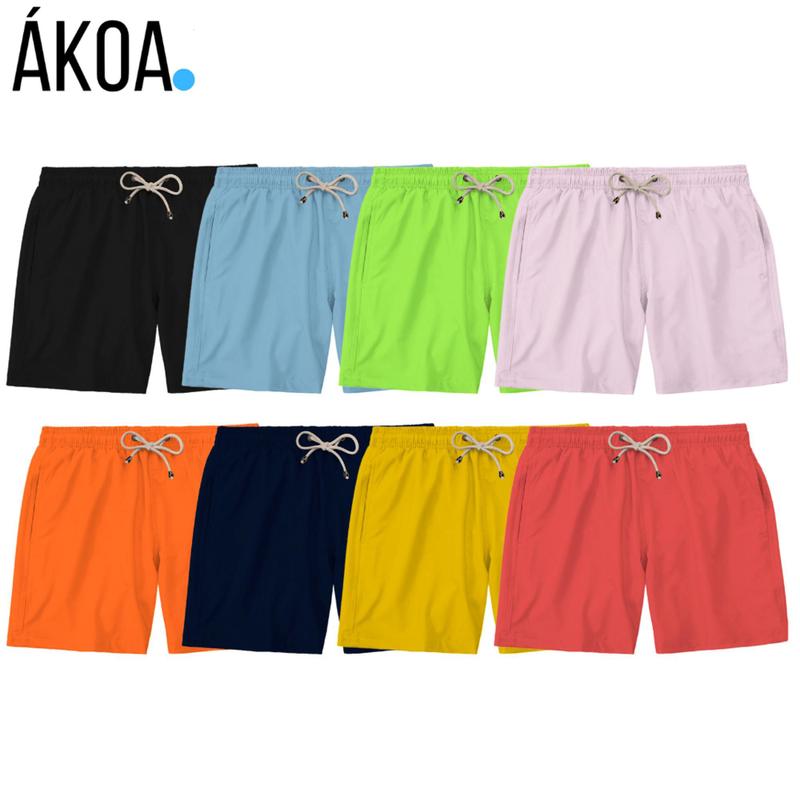 Short mauricinho moda praia férias Summer verão bermuda masculina short ...