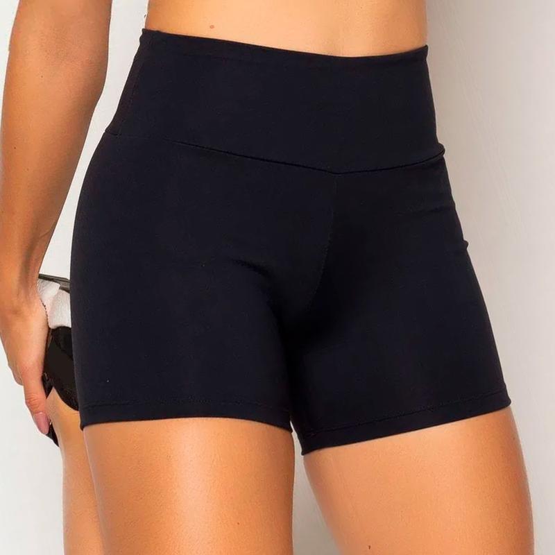 Shorts Academia Feminino Suplex Básico Preto Donna Martins - Short ...