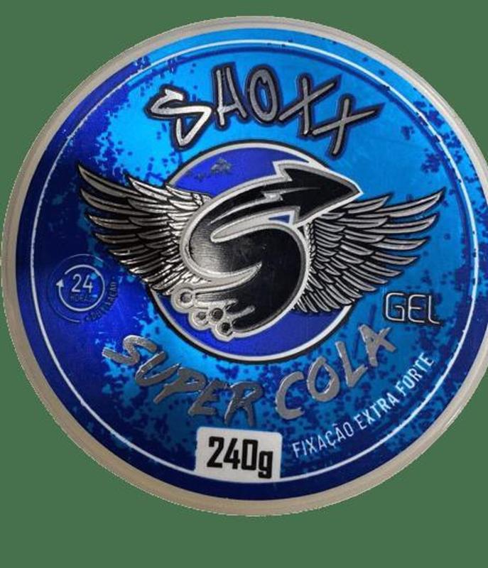 Shoxx super cola fixação forte 240g - Modelador e Fixador de Cabelo ...