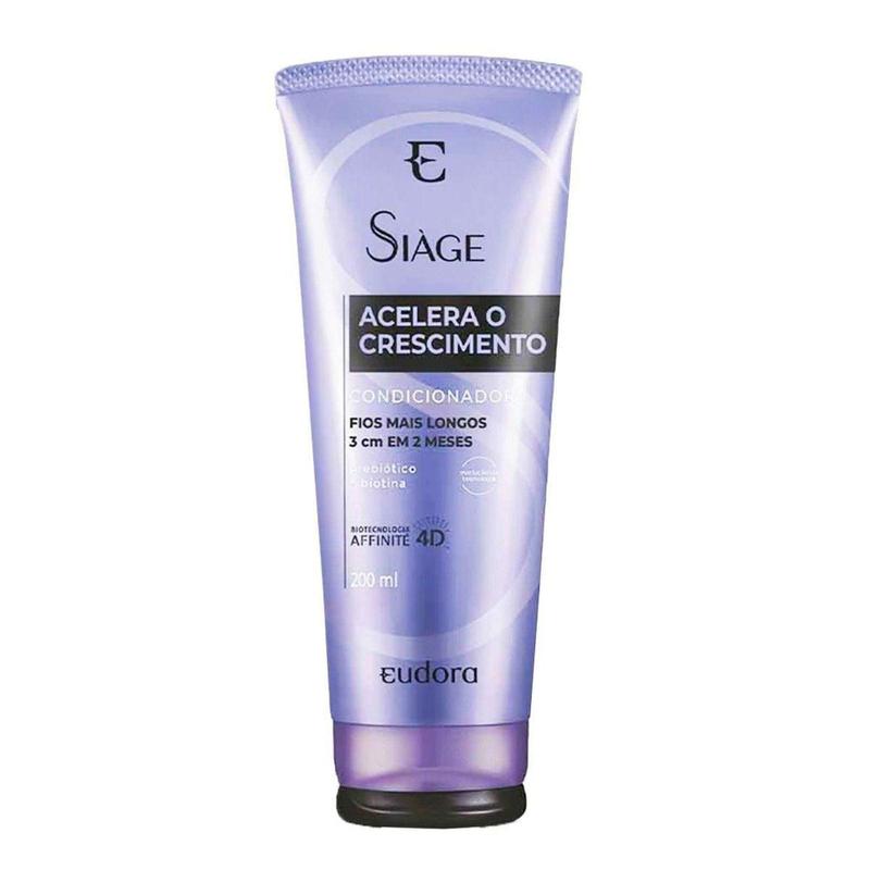 Siage condicionador 200ml acelera crescimento - Eudora - Siàge ...