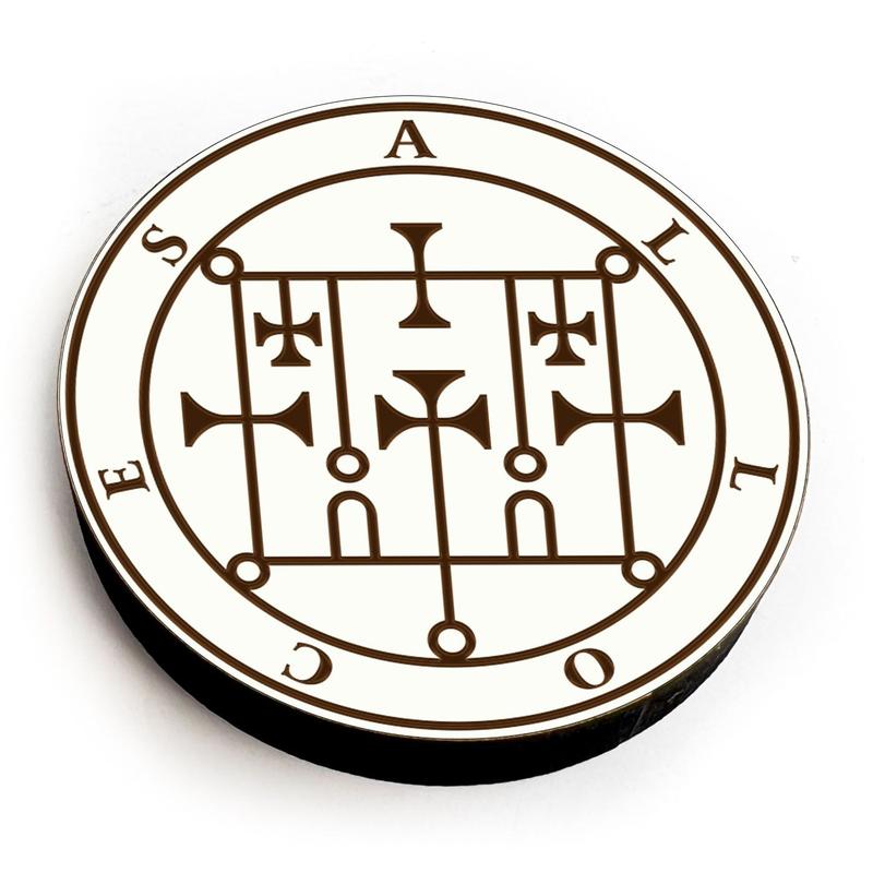 Sigilo 72 Daemons Goetia Em Mdf 6cm Escolha O Seu! Salomão - A Papisa ...