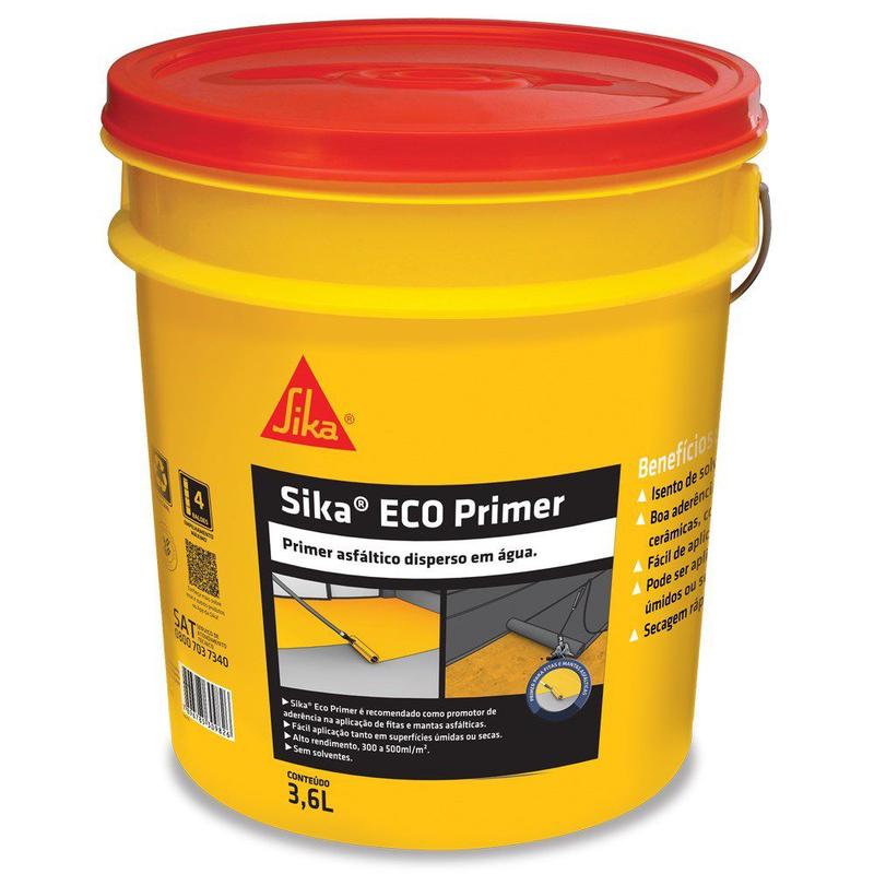 Sika Primer 3,6l Galao 530085 - Manta Asfáltica - Magazine Luiza