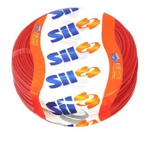 Sil cabo flex 2,5mm vermelho rolo com 100 metros - SIL FIOS E CABOS ...