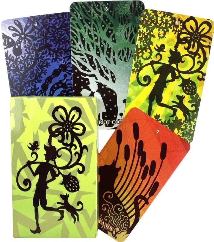 Silhouettes Tarot Deck Tarô Das Silhuetas Baralho de Cartas de Oráculo ...