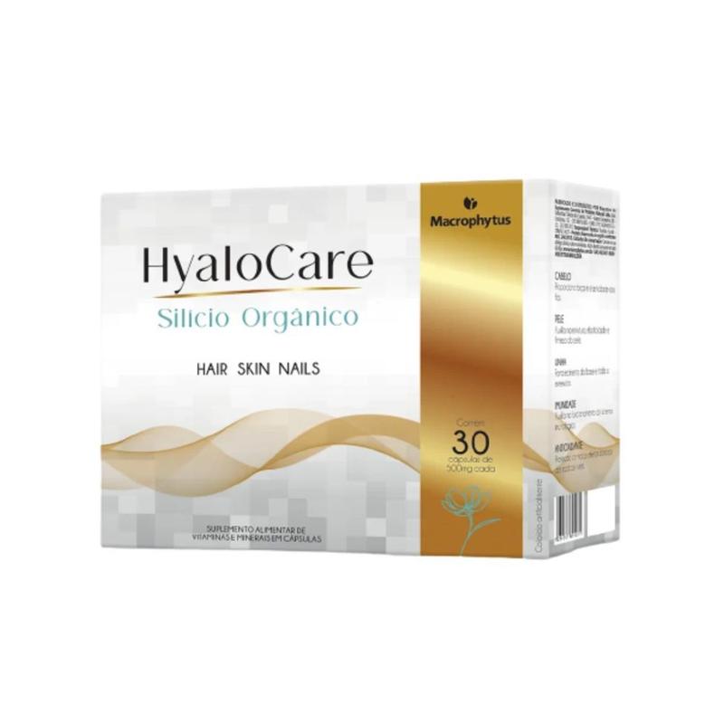 Silicio Organico Macrophytus Hyalocare 30 Capsulas 500mg Macropytus ...