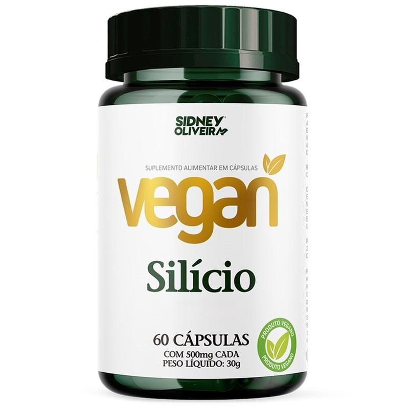 Silício Vegan 60 capsulas - Suplemento alimentar poderoso em cápsulas ...