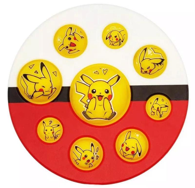 Simple Dimple Fidget Toy Pop Bubble Pikachu Ball Sensorial - Mega Block ...