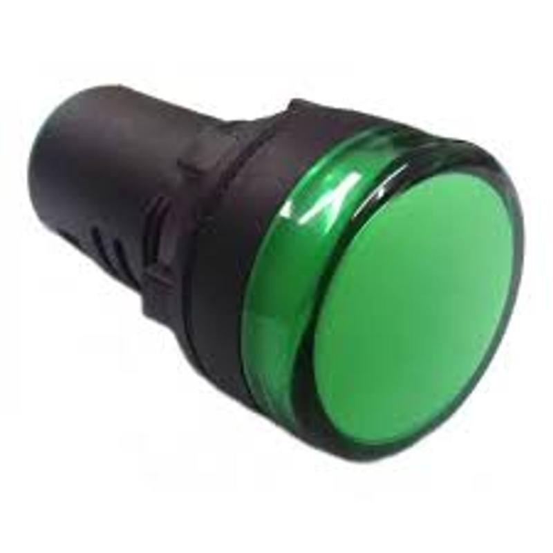 Sinaleiro 220v Led Verde 22mm - VaneAims - Sinalizador Audiovisual - Magazine Luiza