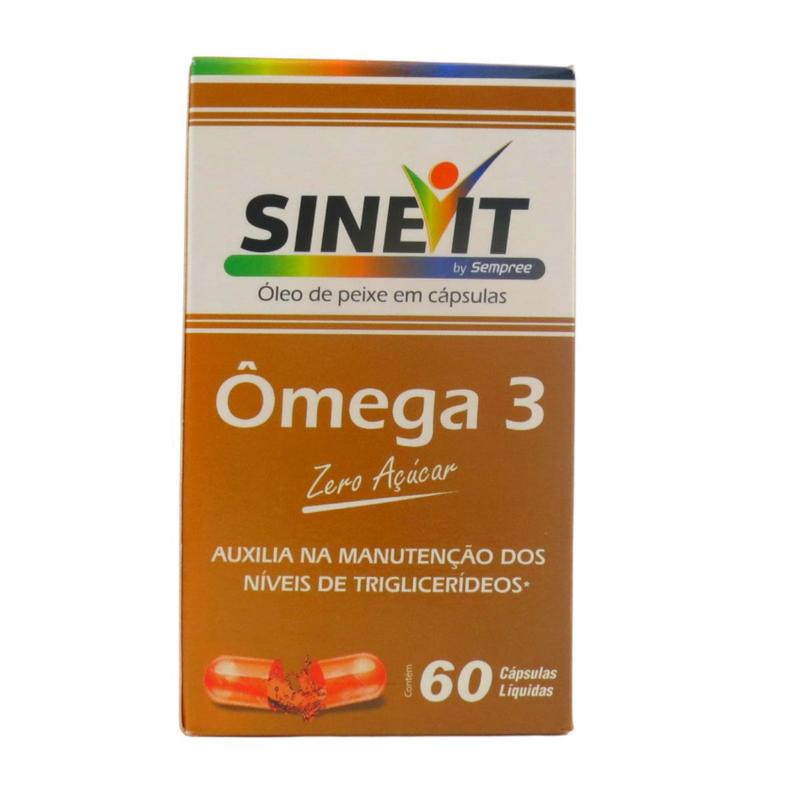 Sinevit Omega 3 60 Caps - Sinete Cirúrgica Brasil - Ômega 3 / Óleo de ...