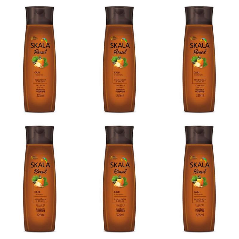 Skala Caju E Murumuru Shampoo 325ml (Kit C/06) - Kit Shampoo e ...