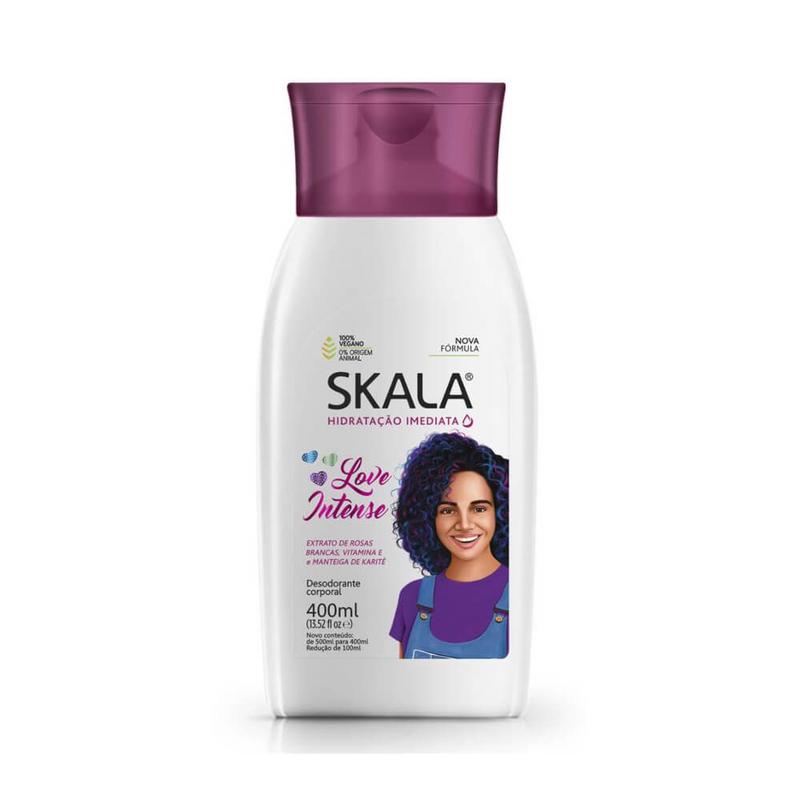 Skala Love Intense Hidratante Corporal 400ml - Cuidados com o Corpo ...